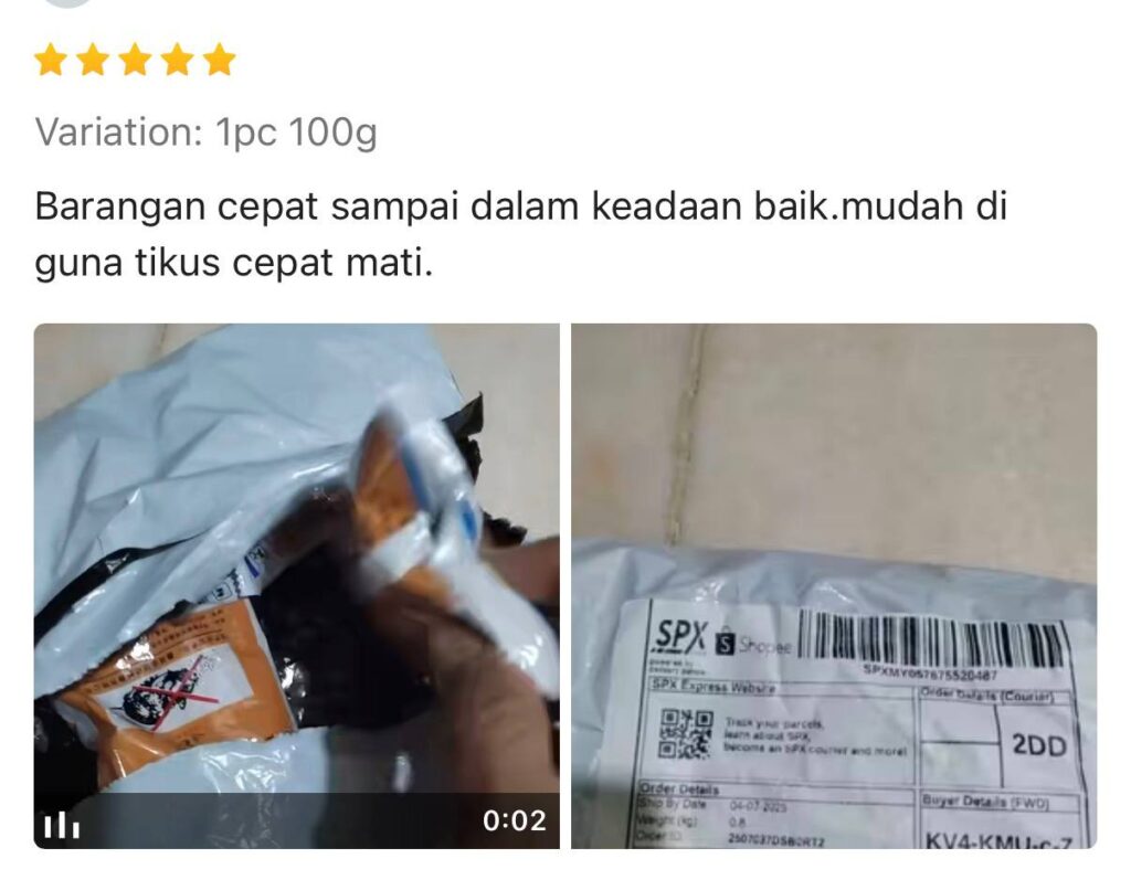 RACUN TIKUS – Malaysia Singapore